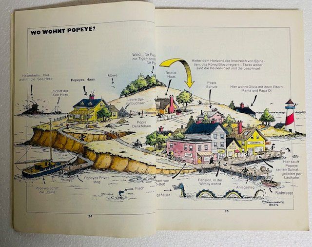 Cartoon/Comic POMPEYE (Gebraucht) in Oberrieden für CHF 10 – mit ...