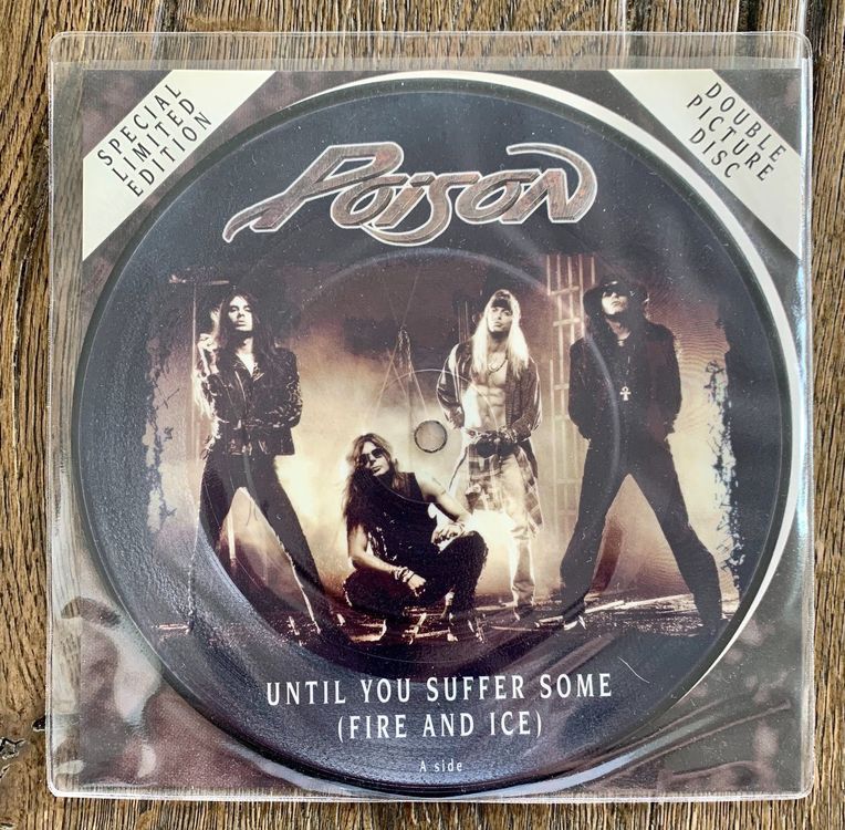 POISON Stand Up 7“PICTURE DISC KOTZEN (Neu (gemäss Beschreibung)) in ...