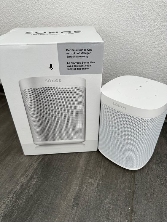 Sonos One Gen. 2 Smart Speaker mit Sprachsteuerung | Kaufen auf Ricardo