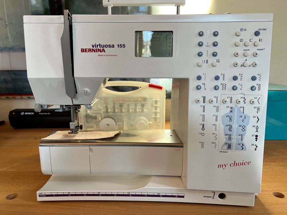 Nähmaschine BERNINA Virtuosa 155 | Kaufen auf Ricardo