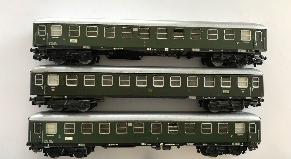 Marklin 3 locomotives 10 wagons voyageurs | Kaufen auf Ricardo