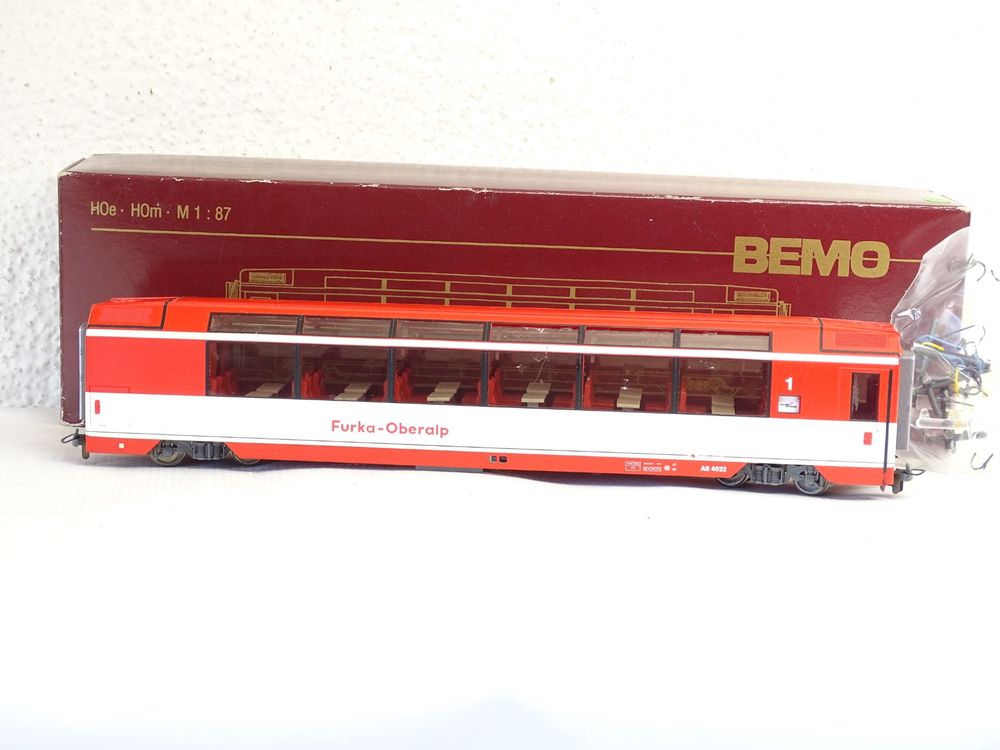 Bemo 3288 202 Panoramawagen FO, AS4022, H0m, OVP (Gebraucht) in Wohlen ...
