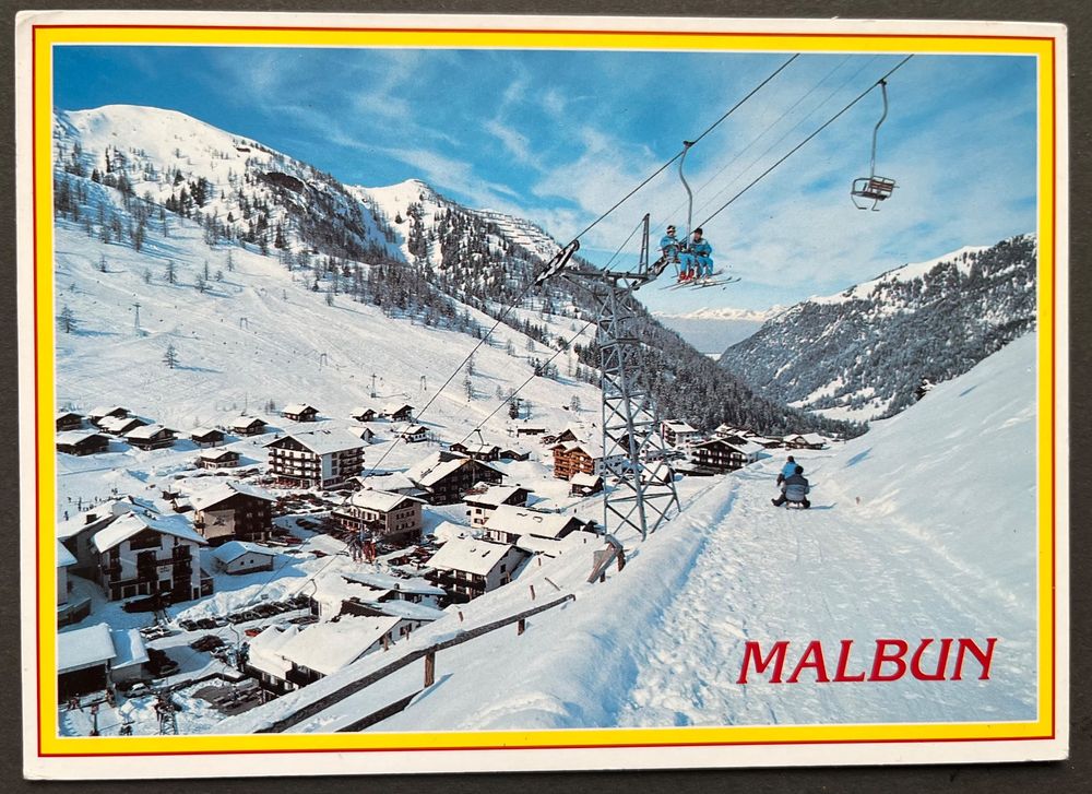 MALBUN / FL mit Sesselbahn Sareiserjoch | Kaufen auf Ricardo
