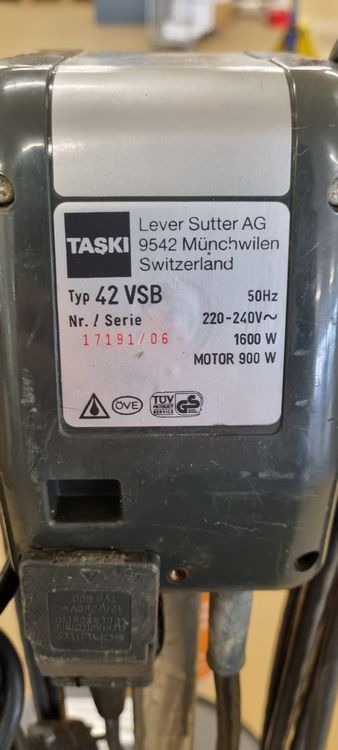 Einscheibenmaschine Taski Mono 42 duo Speed (Gebraucht) in Diessenhofen ...