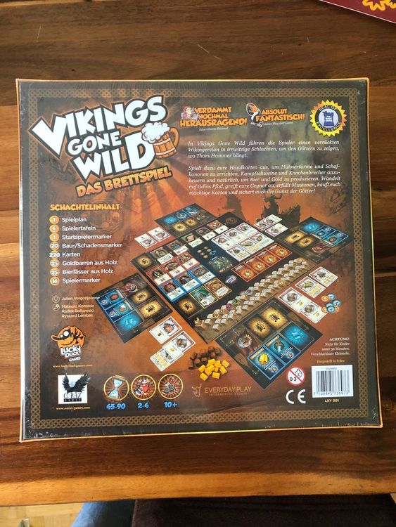VIKINGS GONE WILD - Das Brettspiel (Neu (gemäss Beschreibung)) in Delémont für CHF 15 – mit ...