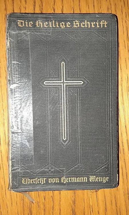 Die heilige Schrift mit alter Schrift (Gebraucht) in Untersiggenthal ...