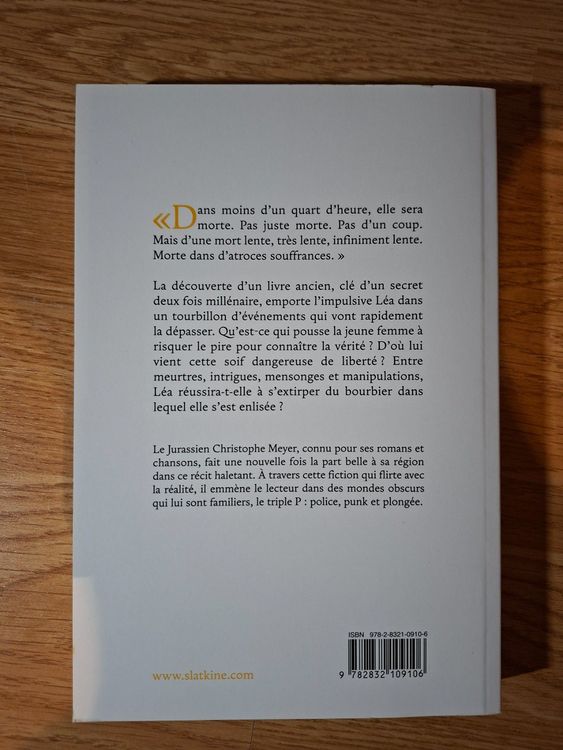 livre Christophe Meyer Le Livre (D'occasion) à Courtételle pour CHF 1 ...