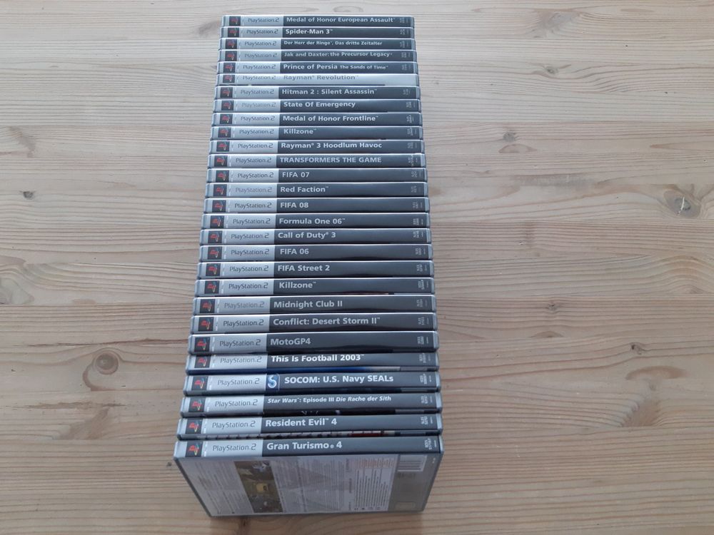 28 Playstation 2 Platinum Spiele - PS2 Sammlung - Komplett | Kaufen auf ...