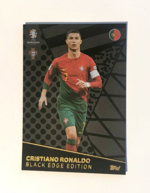 Topps Match Attax UEFA EURO 2024 Ronaldo Black Edge Edition | Kaufen auf Ricardo