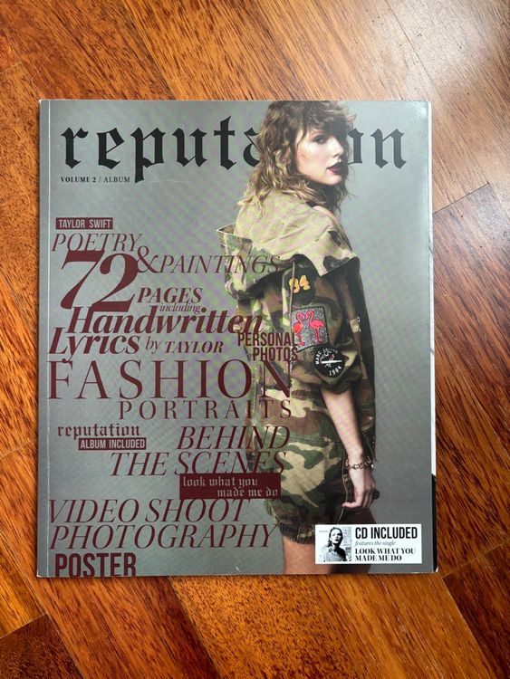 Taylor Swift Reputation Magazine Vol 1 2 Kaufen Auf Ricardo