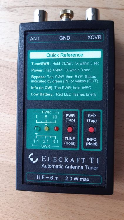 Automatischer Antennentuner Elecraft T1 (Gebraucht) in Basel für CHF ...