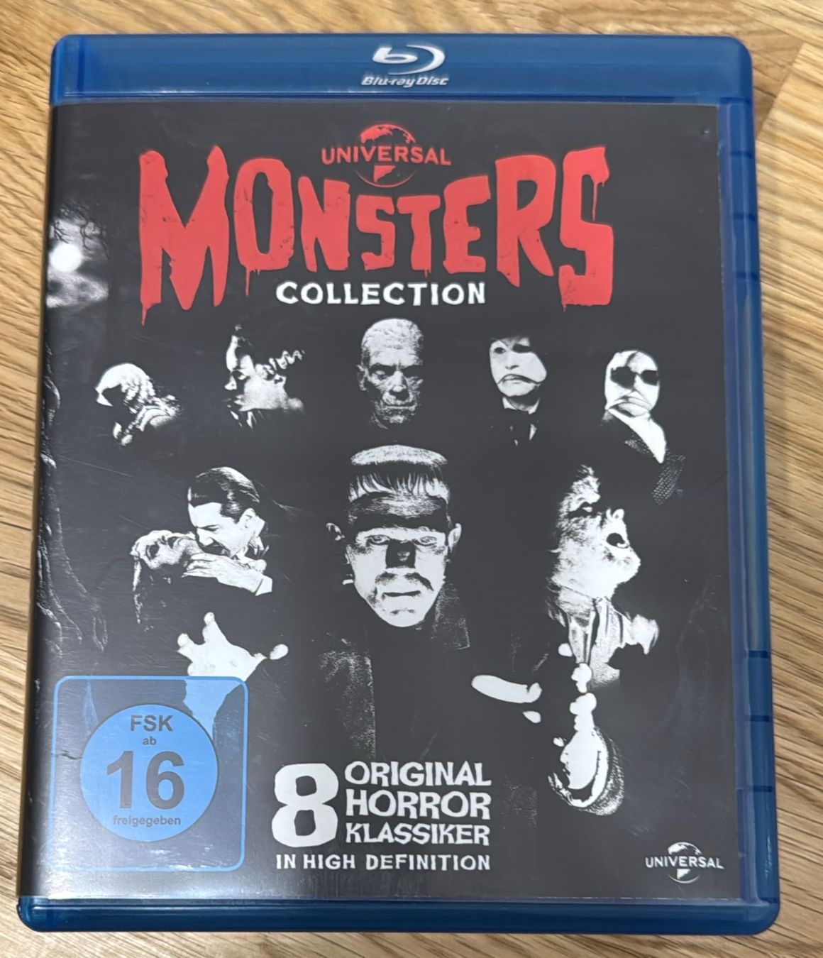 MONSTERS COLLECTION 8 ORIGINAL HORROR KLASSIKER BLU-RAY (Gebraucht) in ...