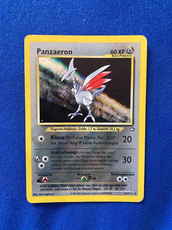 Pokemon Panzaeron Holo 13/111 (Neu (gemäss Beschreibung)) in Zürich für CHF 8.5 – mit Lieferung ...