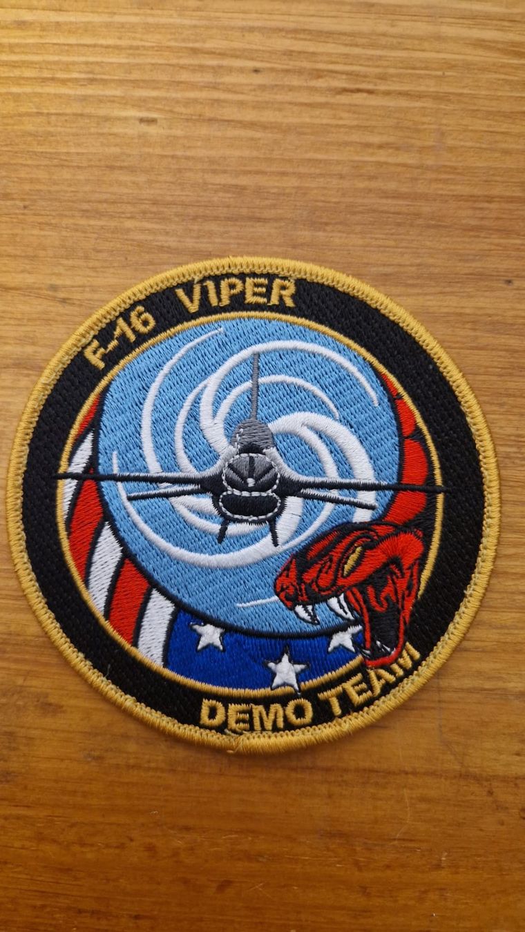 F-16 Viper Demo Team Badge US Air Force (Gebraucht) in Unterengstringen ...