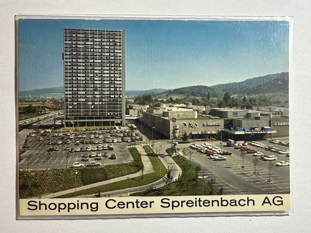 Spreitenbach AG, alte Ansichtskarte, Shopping Center (Gebraucht) in Zug ...