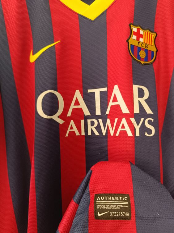NEYMAR #11 Original FC Barcelona 2013-14 Home Trikot (Gebraucht) in St ...