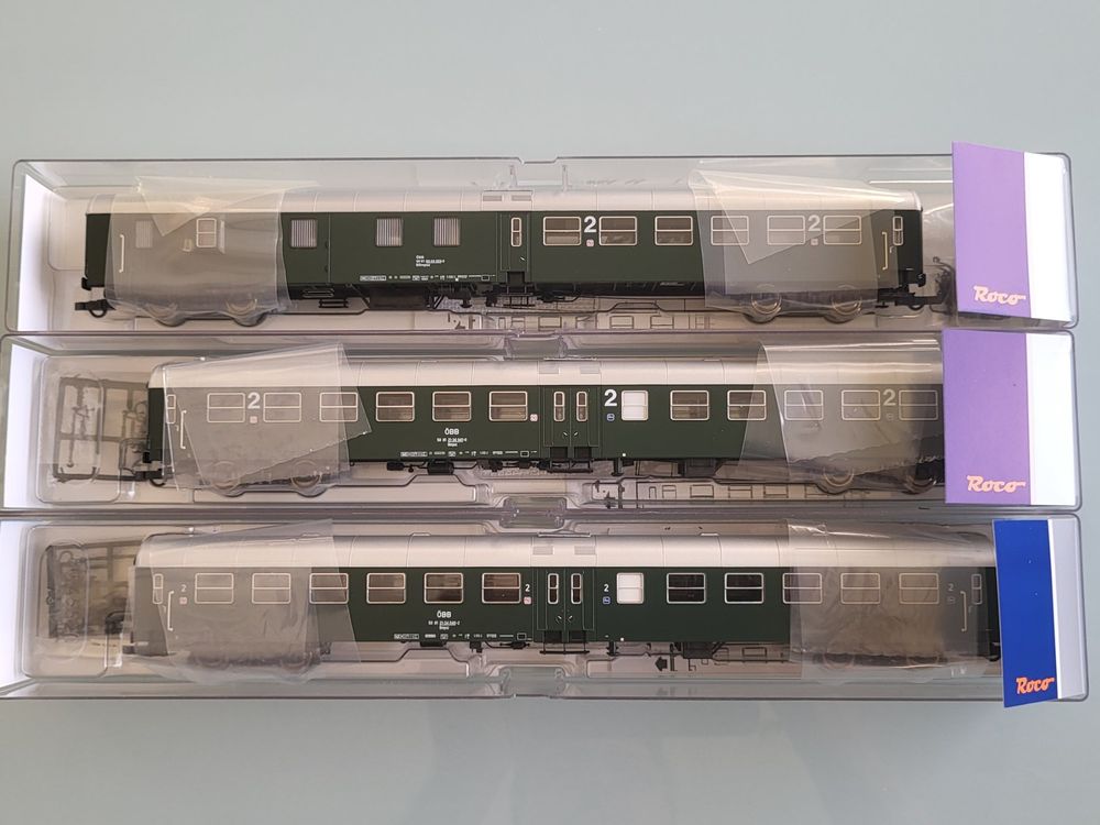 H0 ROCO ÖBB 3 Stk. Nahverkehrswagen NEU ! | Kaufen auf Ricardo