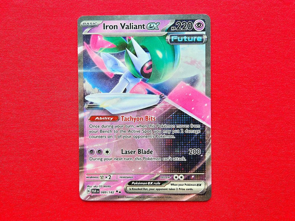 Iron Valiant ex Paradox Rift Fullart - EN - (MINT) (Gebraucht) in ...