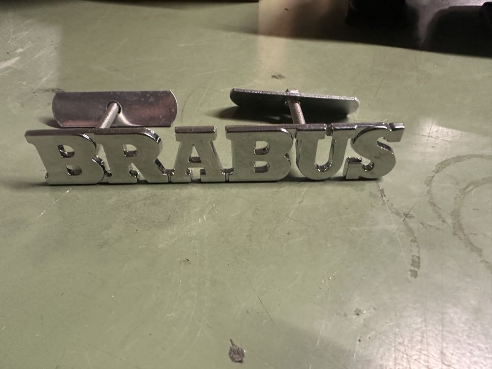 BRABUS Emblem Chromstahl Tuning Auto | Kaufen auf Ricardo