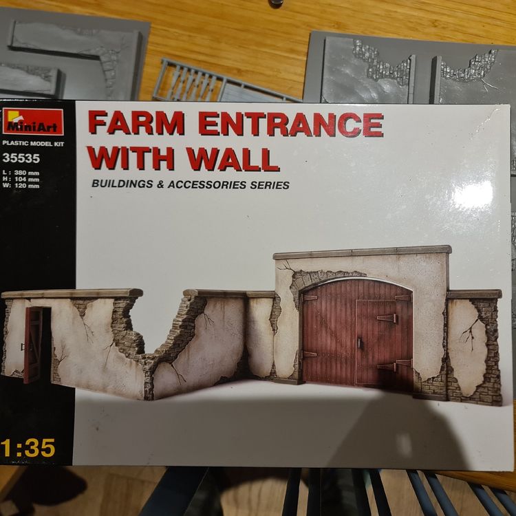 mini art farm entrance with wall1 :35 (Gebraucht) in Wald ZH für CHF 10 ...