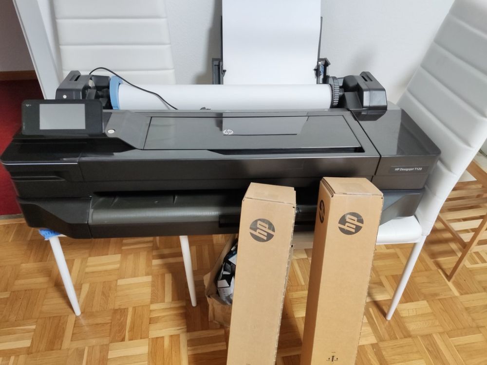 HP Designjet T120 ePrinter Series Großformatdrucker (Gebraucht) in ...