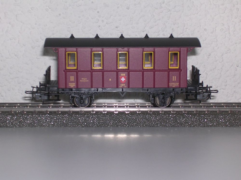 Märklin 4107,904 SBB Nostalgie Restaurant Wagen H0 (Gebraucht) in Beringen für CHF 84 – mit ...