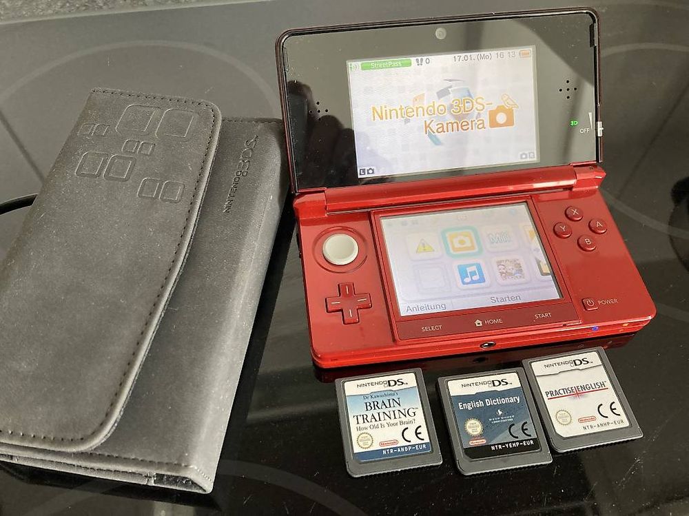 Nintendo 3DS rot metallic | Kaufen auf Ricardo