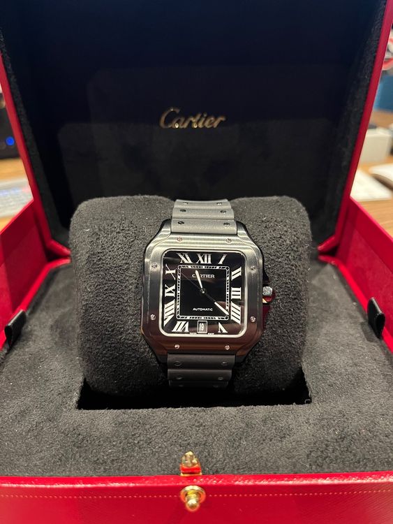 Cartier Santos Black Kaufen Auf Ricardo