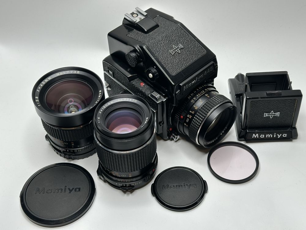 Revidiertes Set Mamiya M645 1000s mit Garantie (Gebraucht) in zuchwil ...