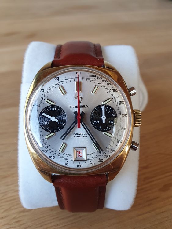 Chronographe vintage - Valjoux 7734 - restaurée | Kaufen auf Ricardo