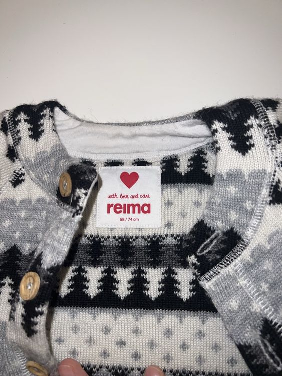 Reima Baby Overall Gr. 68/74 Wolle Mix Winter Strick 🌲 (Neu (gemäss ...