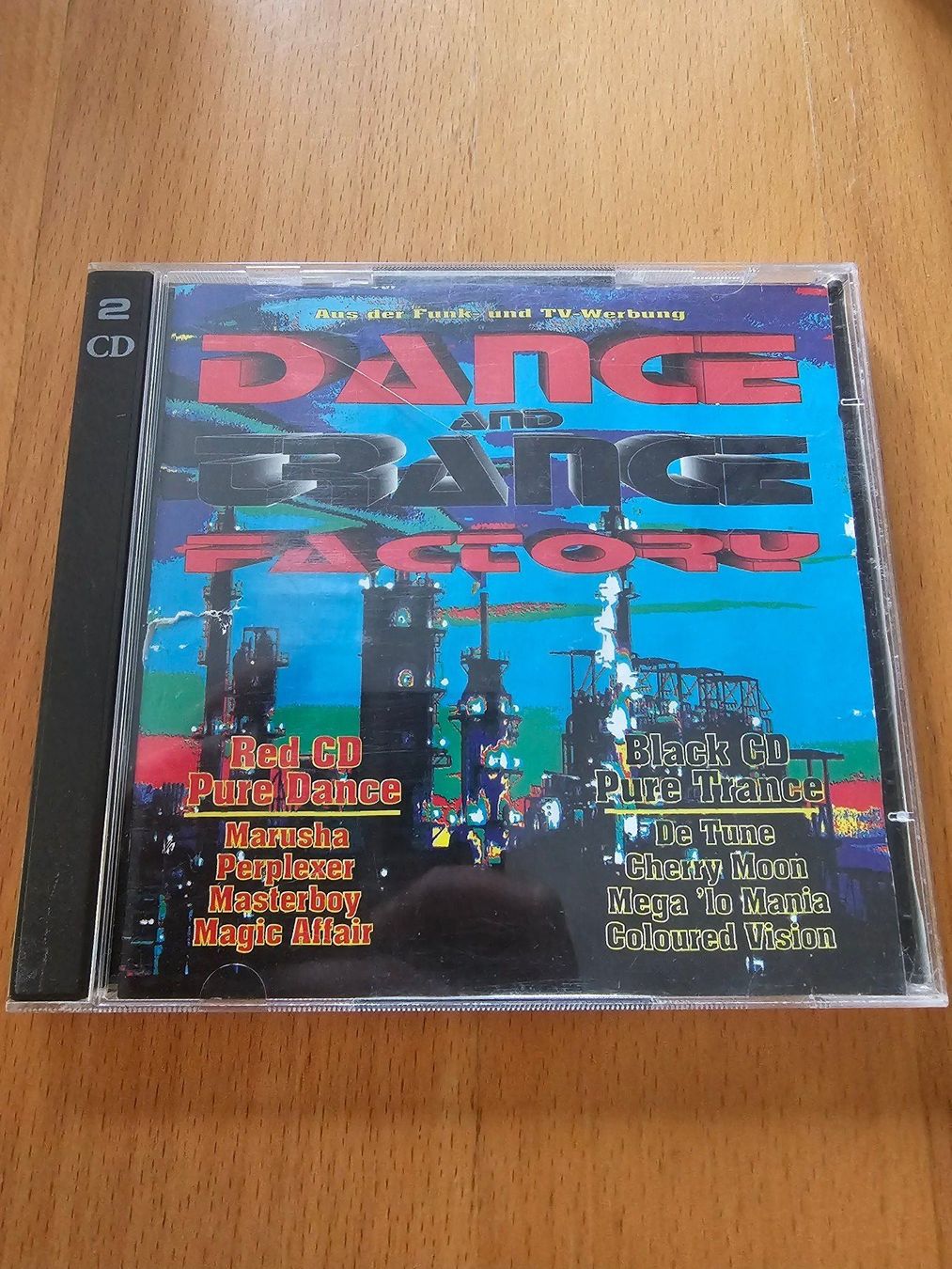 2 CD - Various – Dance And Trance Factory (1994) (Gebraucht) in ...