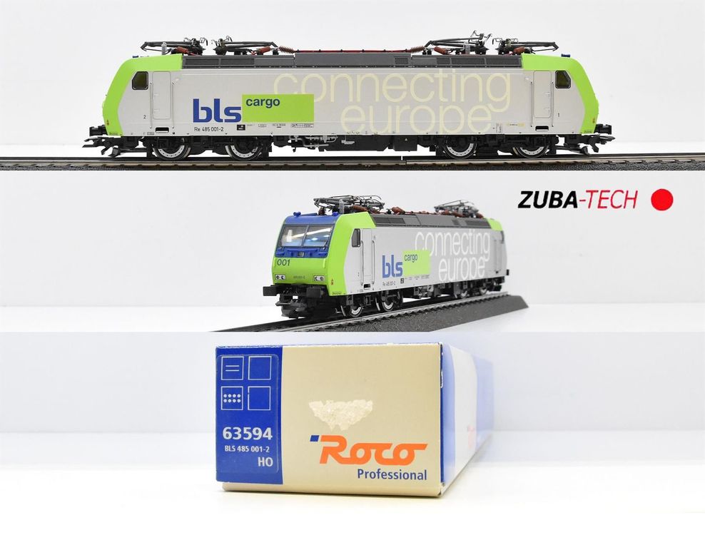 Roco 63594 E-Lok Re 485 BLS Crago OVP (Gebraucht) in St. Gallen für CHF ...