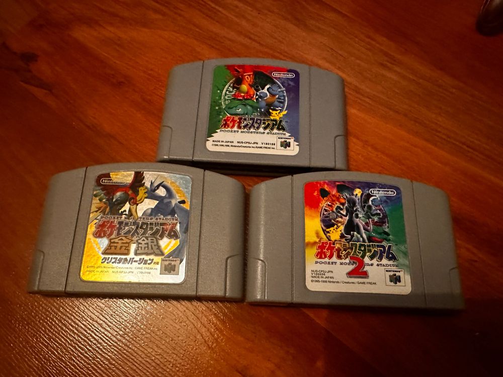 Nintendo 64 N64 Jap: Trilogie Pocket Monster (Pokemon) (D'occasion) à ...