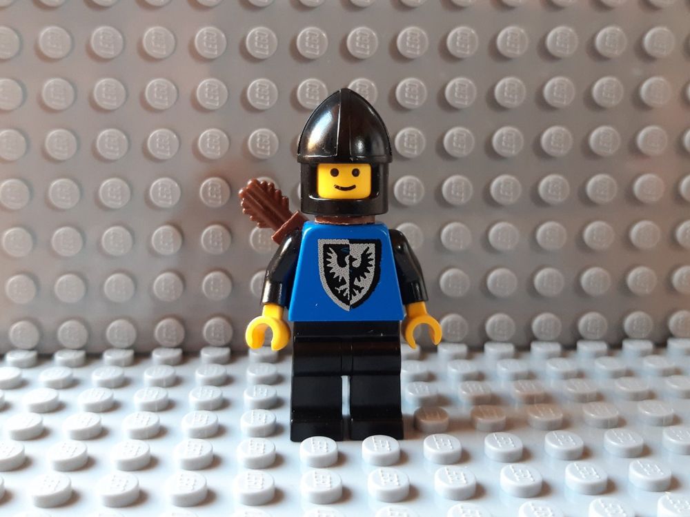 LEGO Castle Minifigur - Black Falcon - cas301 (Nr. 3) (Gebraucht) in ...