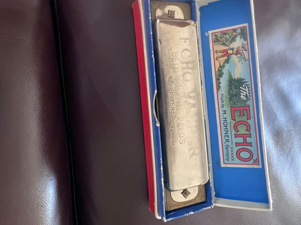 echo super vamper made by m.hohner Germany G mundharmonika (Gebraucht ...