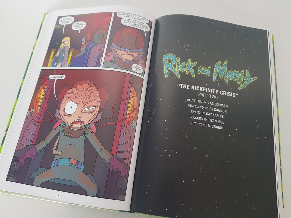 Rick and Morty Book One Comic Buch Hardcover Adult Swim, neu (Neu ...