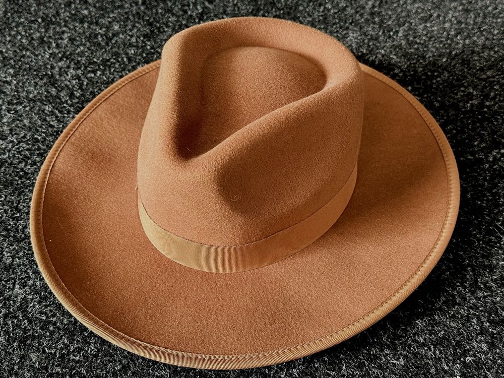 Stylish Brown Fedora Hat, Perfect for Fall, Size 57cm (Gebraucht) in ...
