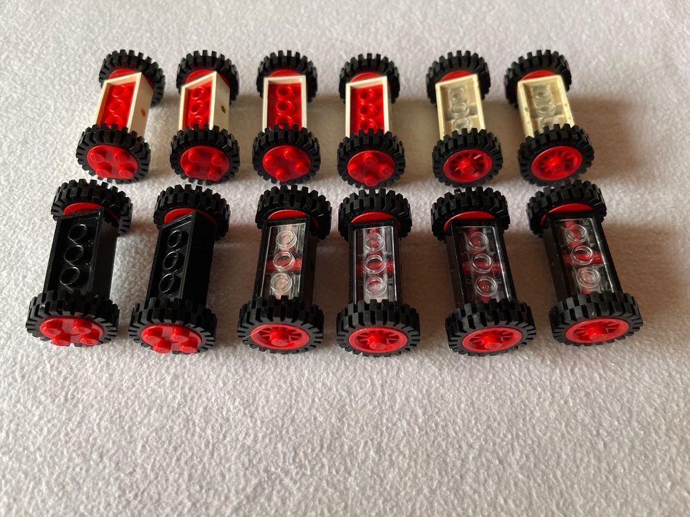 LEGO - Eisenbahn 12 Paar Alte Räder | Kaufen auf Ricardo