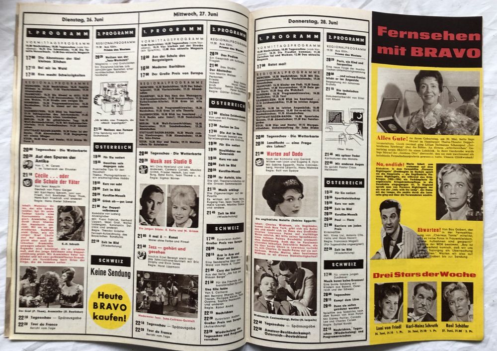 BRAVO - Heft - Nr.25 von 1962 (Gebraucht) in Schaffhausen für CHF 8 ...