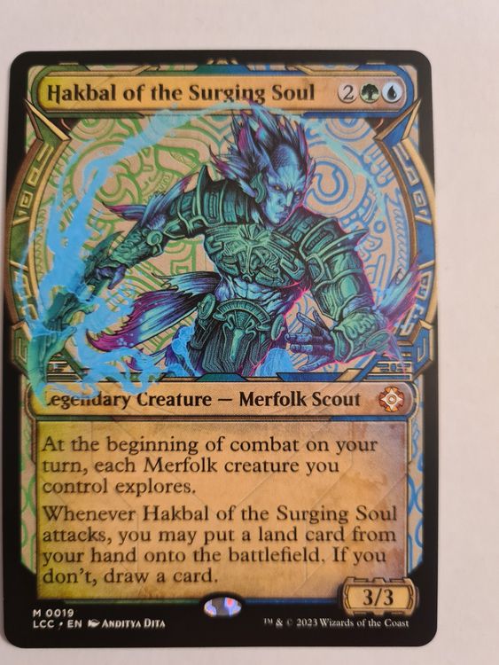 MTG, Hakbal of the Surging Soul, LCC-0019 (Neu (gemäss Beschreibung ...