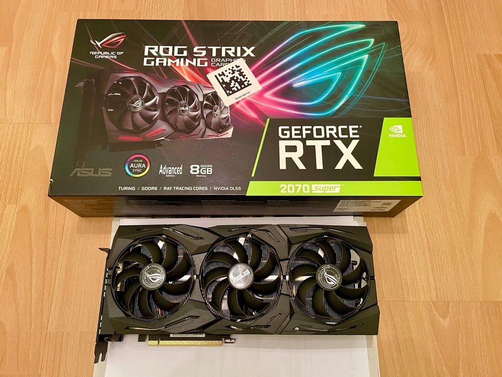 ASUS GeForce RTX 2070S ROG Strix A8G Gaming (Gebraucht) in Horgen für CHF 209 – mit Lieferung ...