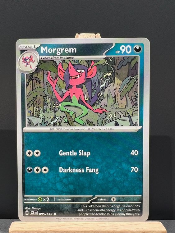 Pokémon Morgrem 095/142 SV07: Stellar Crown EN | Kaufen auf Ricardo
