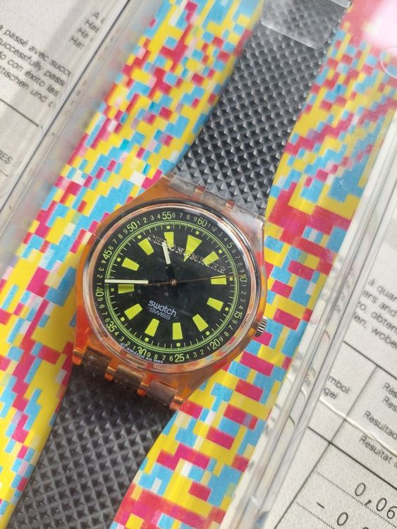 Swatch Chronometer GP104 BMX (Neu und originalverpackt) in Spiez für ...