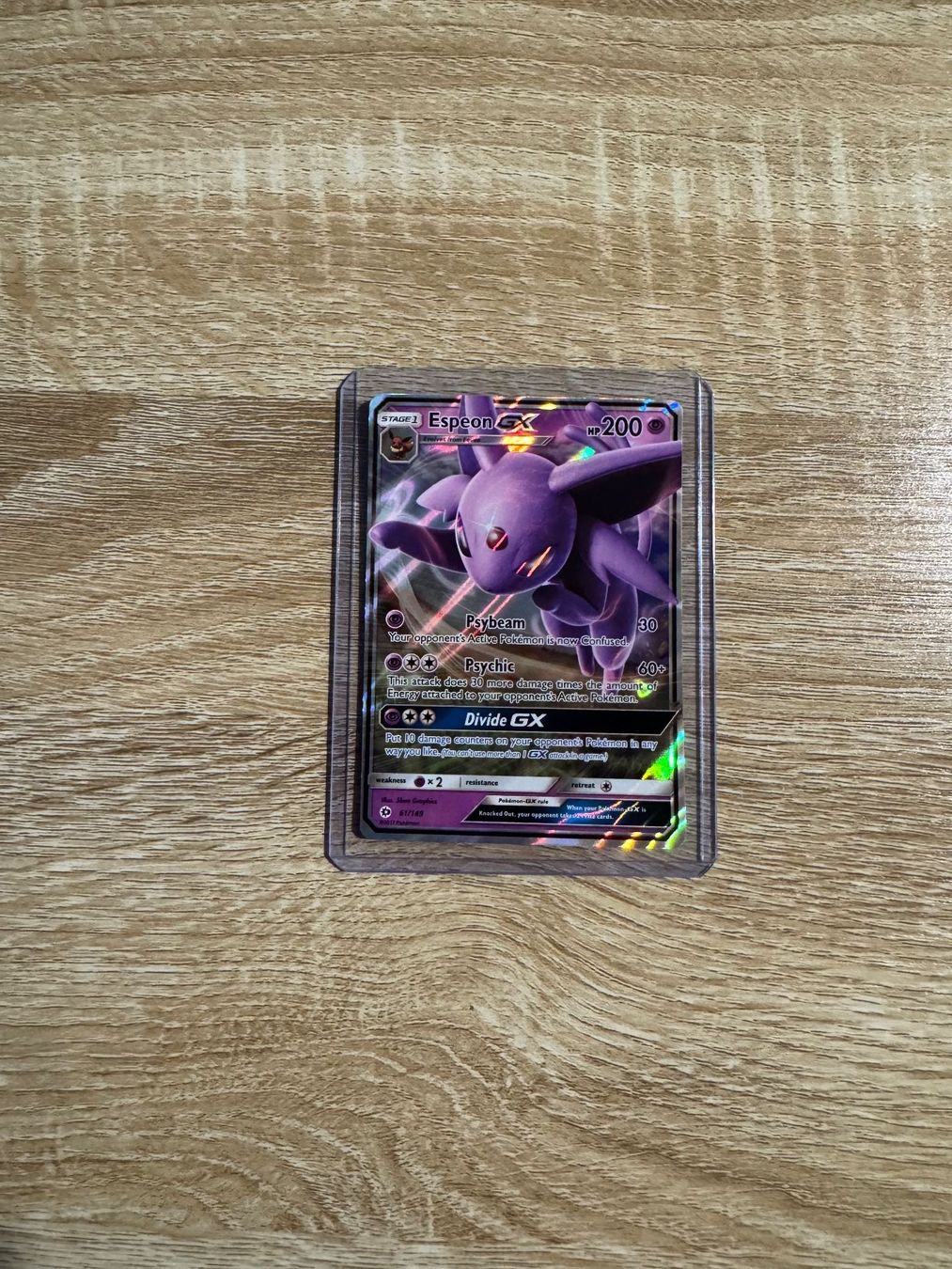 Pokémon Espeon GX Sun and Moon 61/149 EN (Neu (gemäss Beschreibung)) in ...