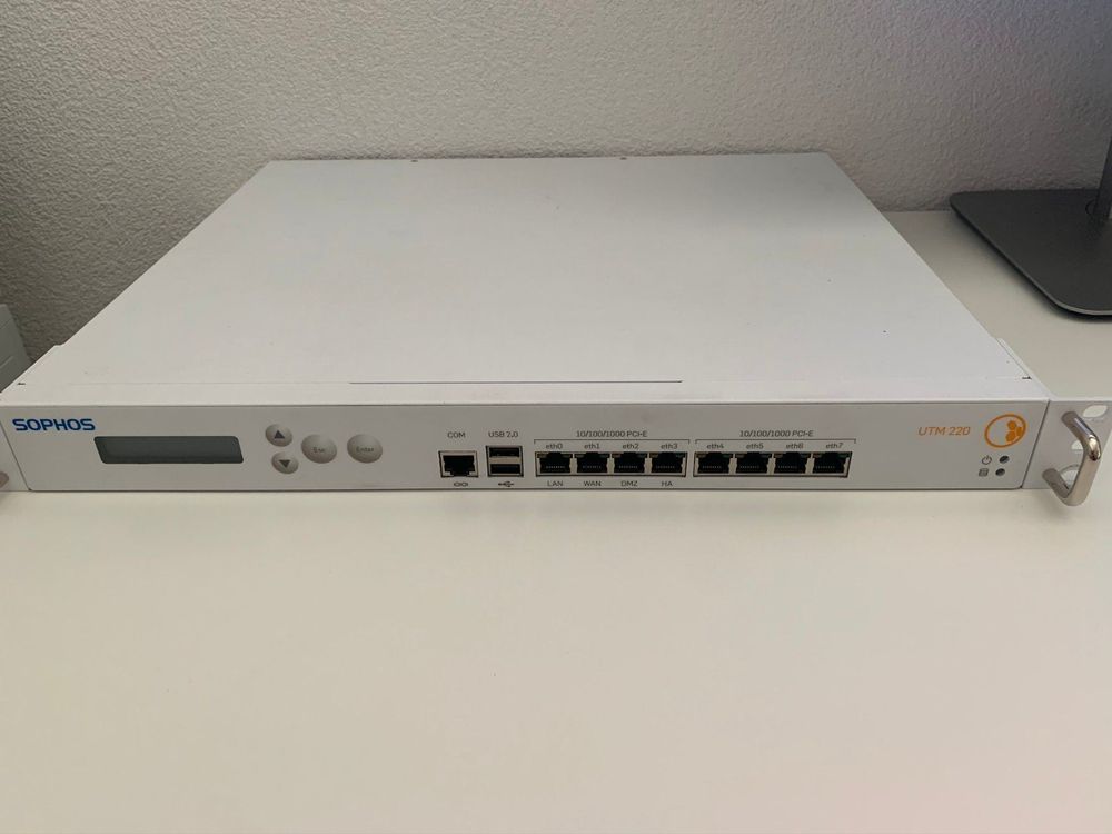 Sophos UTM220 Firewall | Kaufen auf Ricardo