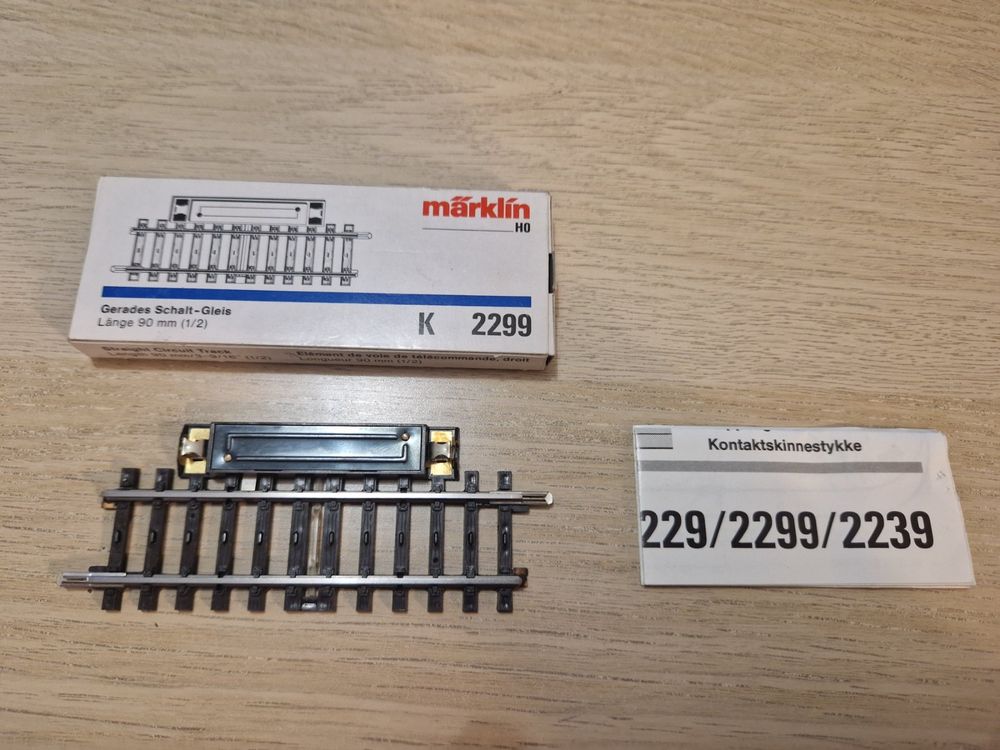 Märklin 2299 Schaltgleis K H0 OVP NEU | Kaufen auf Ricardo