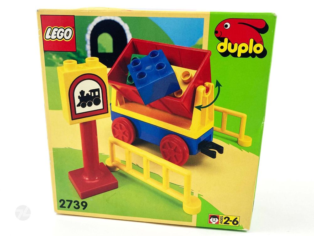 Lego Duplo 2739 Eisenbahn Waggon Kipplader Vintage 90s OVP | Kaufen auf ...