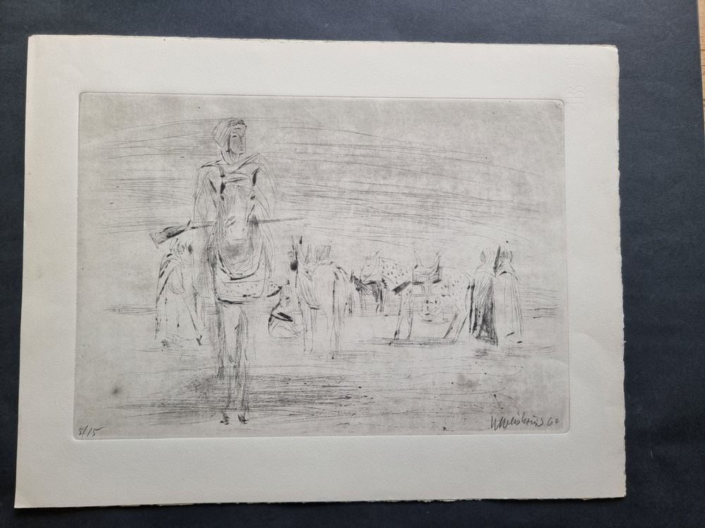 WEISSKÖNIG WERNER KALTNADEL RADIERUNG SIGNIERT NUMMERIERT (Gebraucht) in Gersau für CHF 28 – mit ...