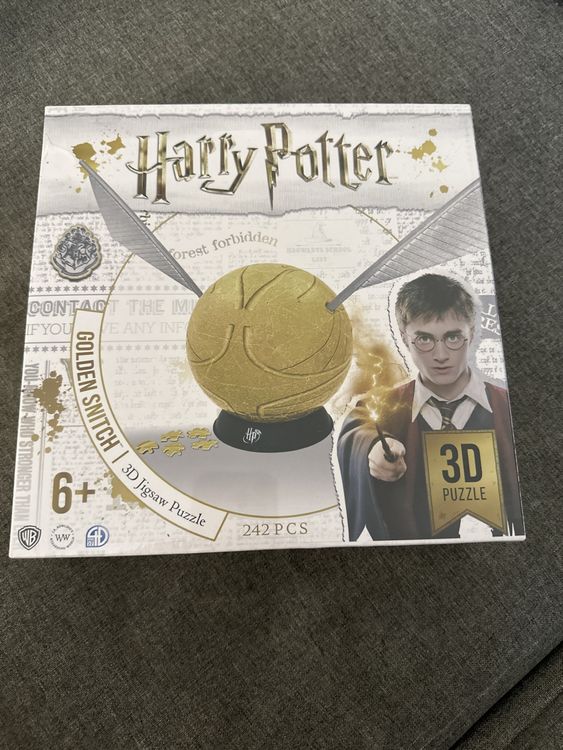 Harry Potter GOLDEN SNITCH 3D Puzzle (Neu) 242 Pcs (Neu und ...